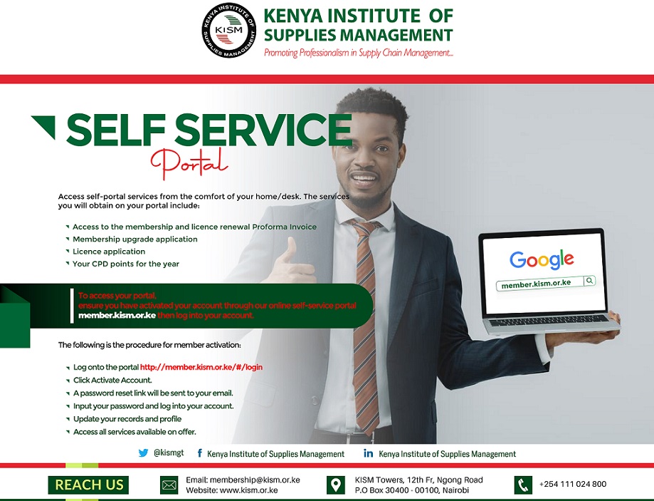 KENYA INSTITUTE OF SUPPLIES MANAGEMENT – Professionals in the practice ...